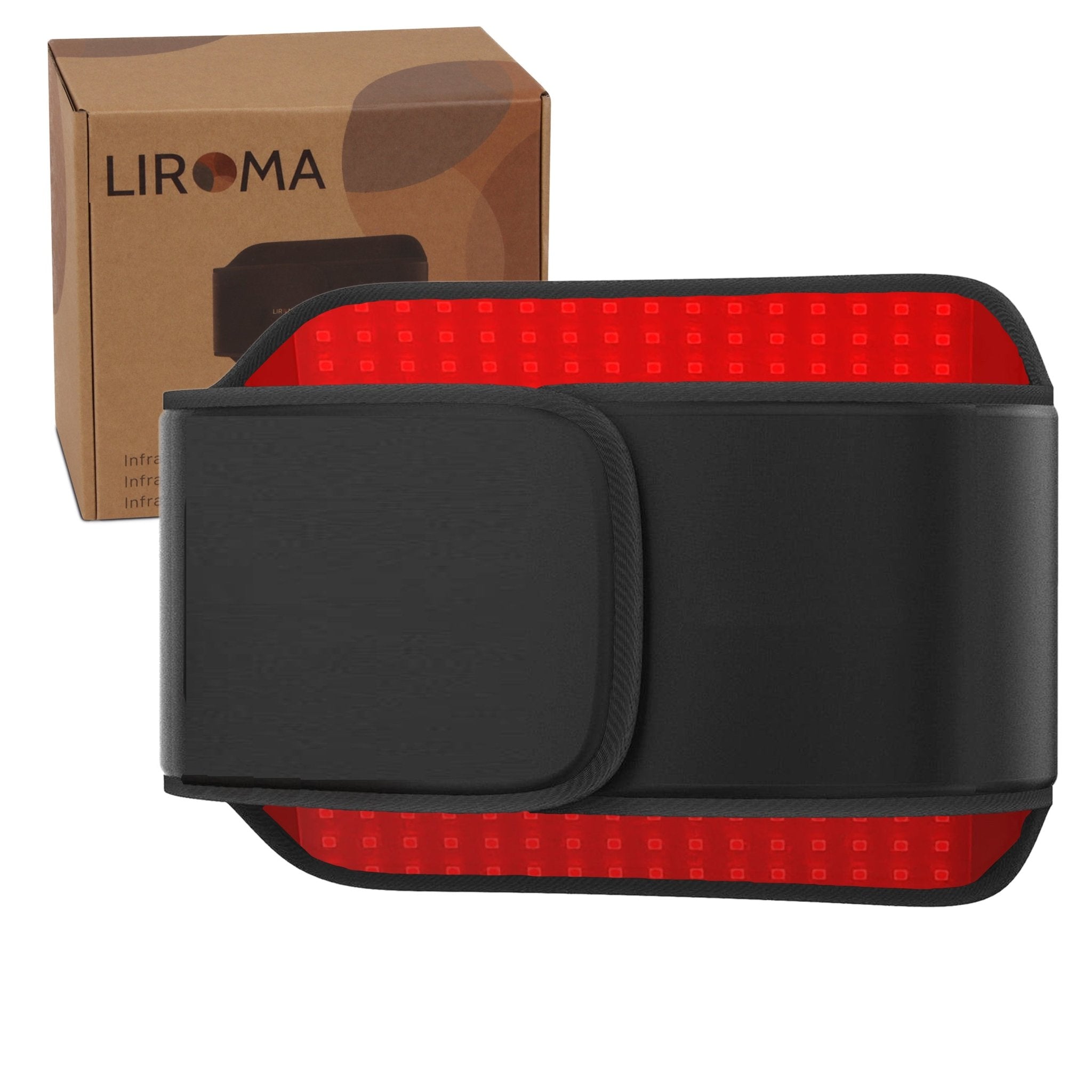 Infrared back strap for effective relief of back pain – Liroma
